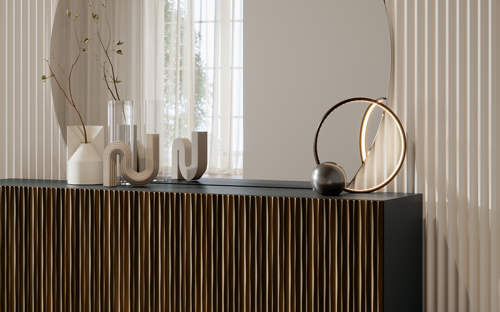 Bontempi Casa Circle Table Lamp